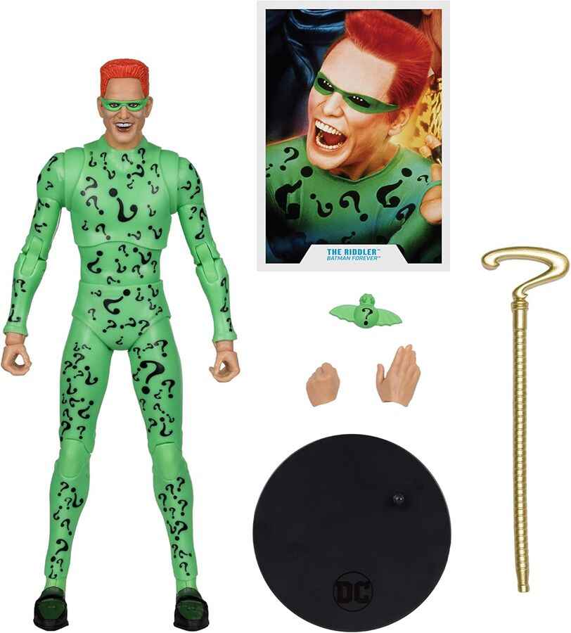 DC Multiverse Batman Forever Movie The Riddler BAF Nightmare Bat 7 Inch ...