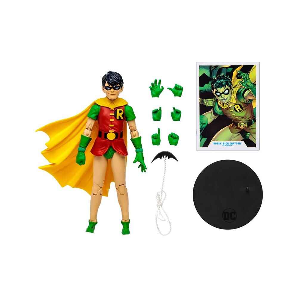 DC Multiverse DC Rebirth Robin (Dick Grayson) (Gold Label) 7 Inch ...