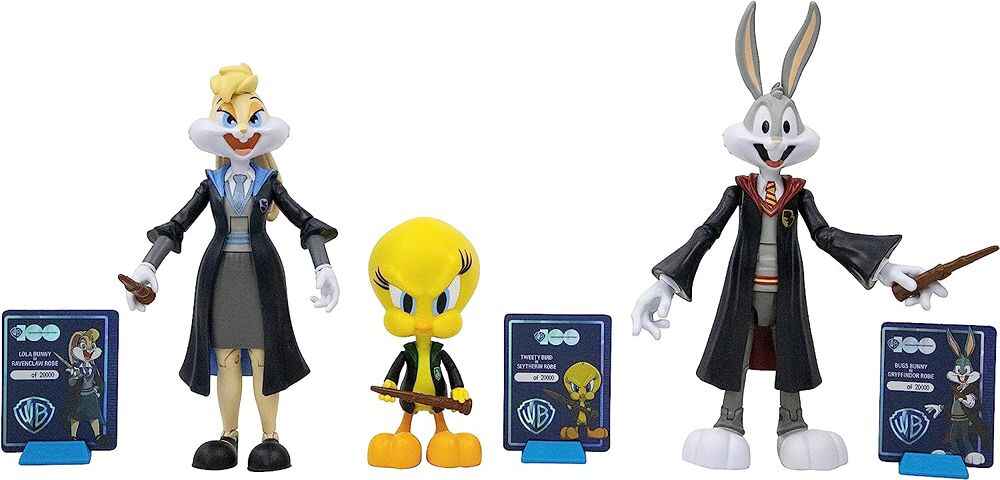 Looney Tunes X Harry Potter WB100 Bugs Bunny, Lola Bunny, Tweety Bird ...