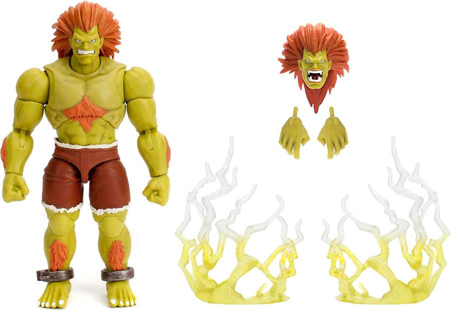 Street Fighter II Ultra Blanka Deluxe 1:12 Scale 7 Inch Action Figure