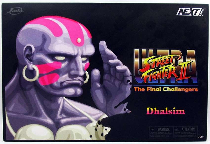 Street Fighter II The Final Challengers Dhalsim Deluxe SDCC Exclusive 1 ...