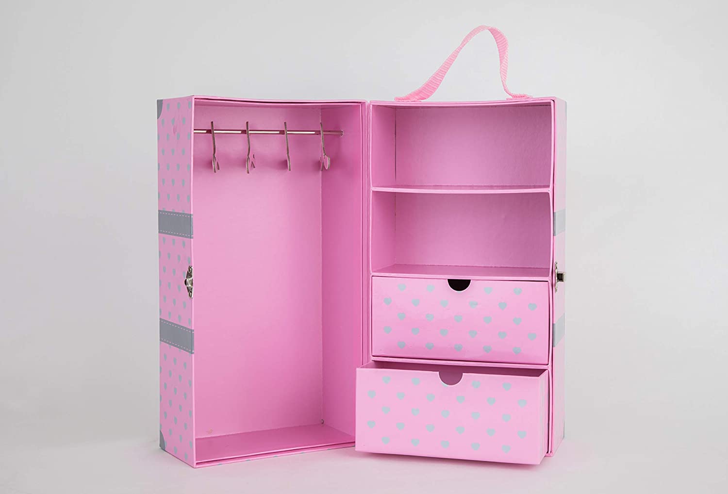 Designafriend Collection Bumper Wardrobe Set for 18 Inch doll ...